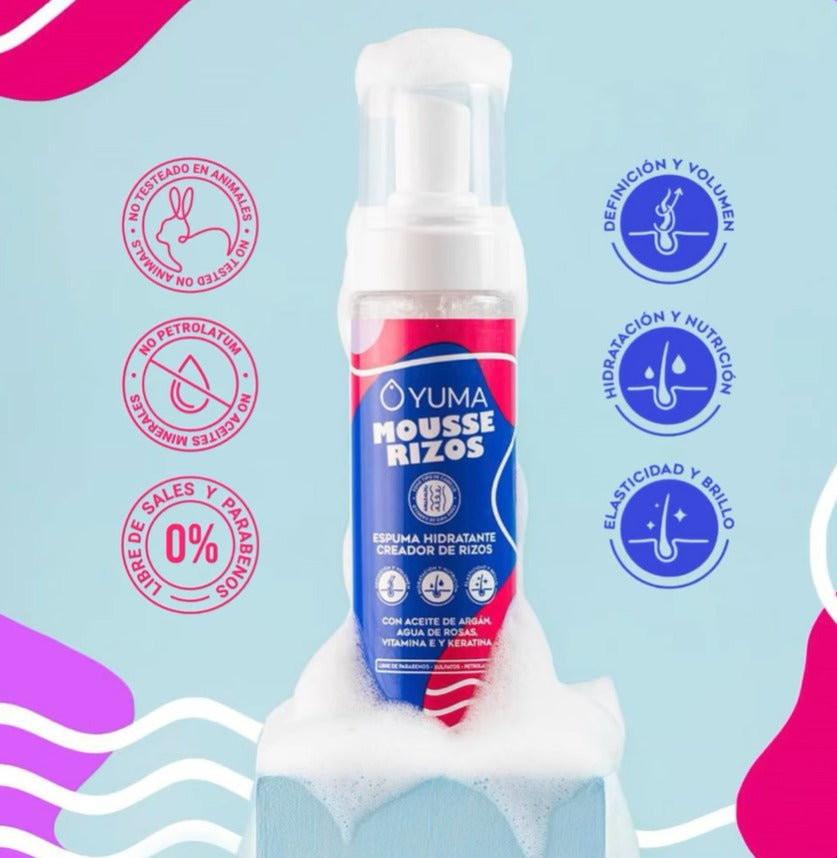 Yuma Mousse Espuma Para Rizos – Rincón Rizado
